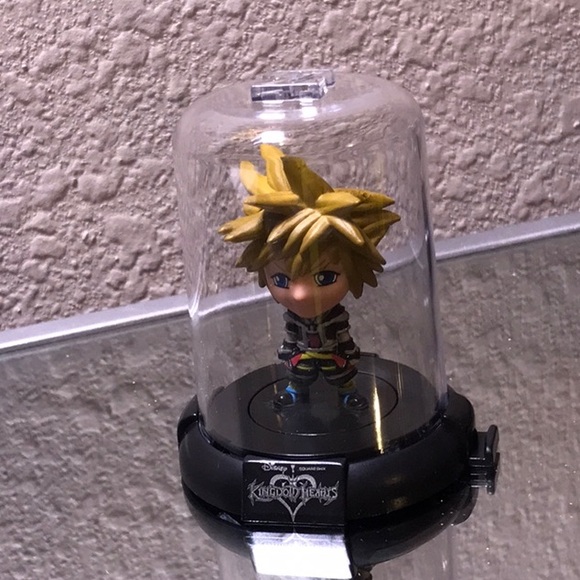 Disney | Toys | Kingdom Hearts Sora Figure In Display Case | Poshmark